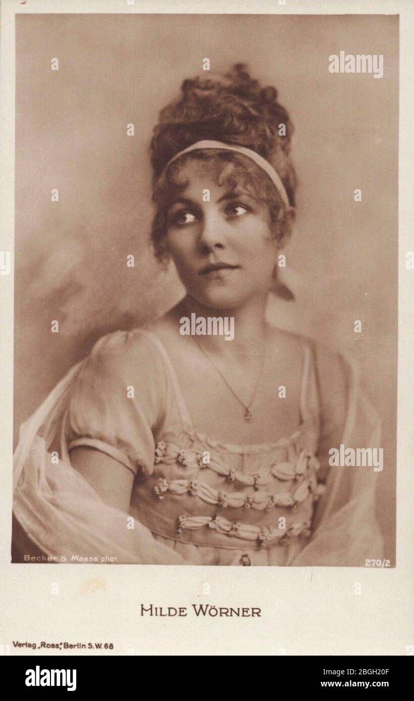 Hilde worner hi-res stock photography and images - Alamy
