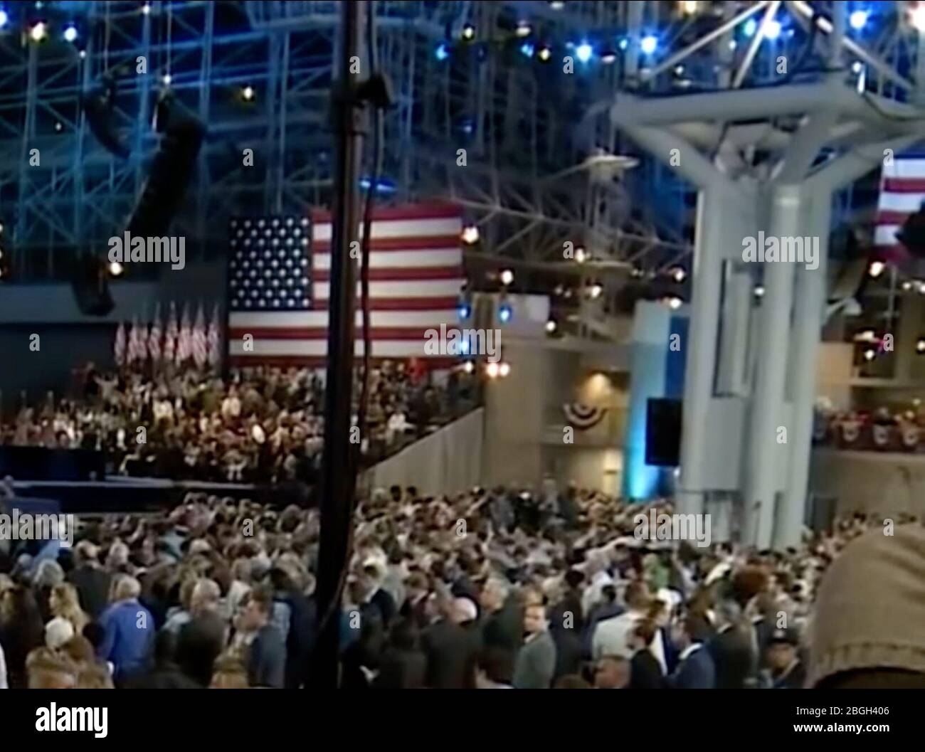 Hillary election party 03 Stock Photo - Alamy