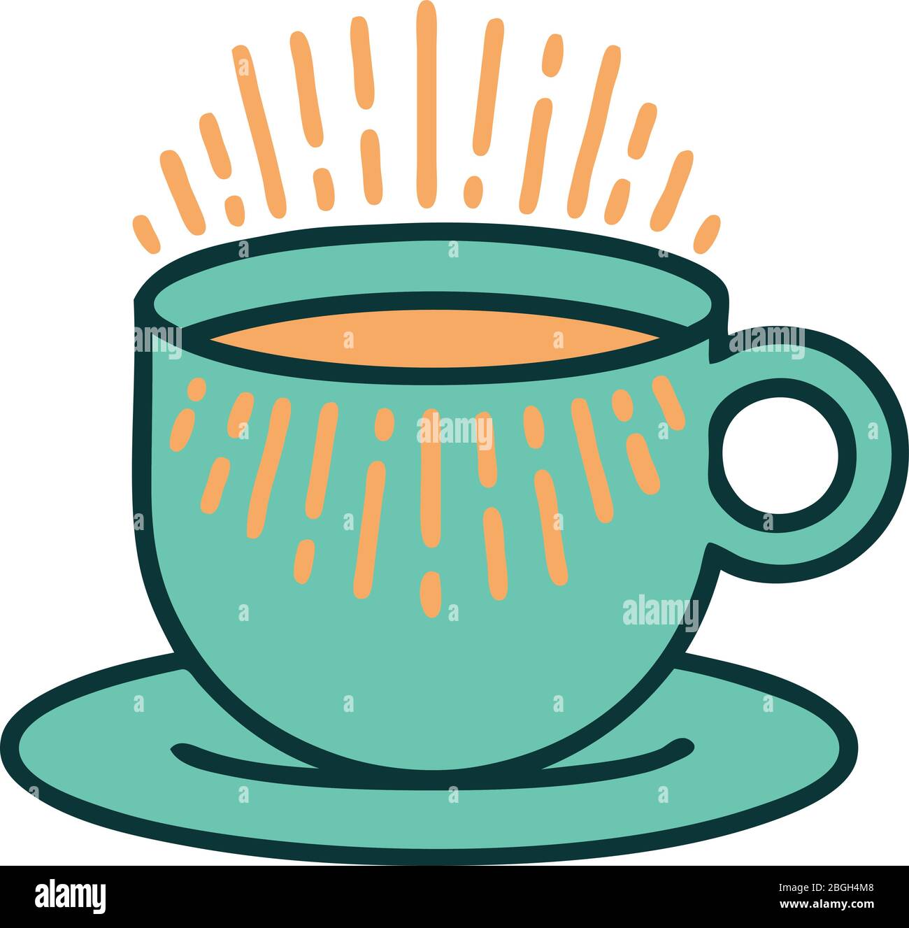 Iconic tea Stock Vector Images - Alamy