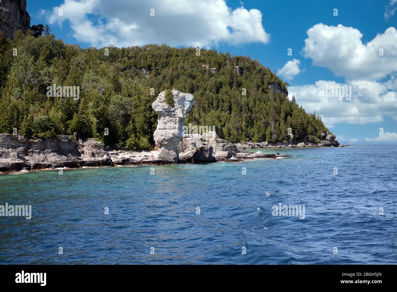 Canada, Ontario, Tobermory, Bruce Peninsular National Park, Georgian ...