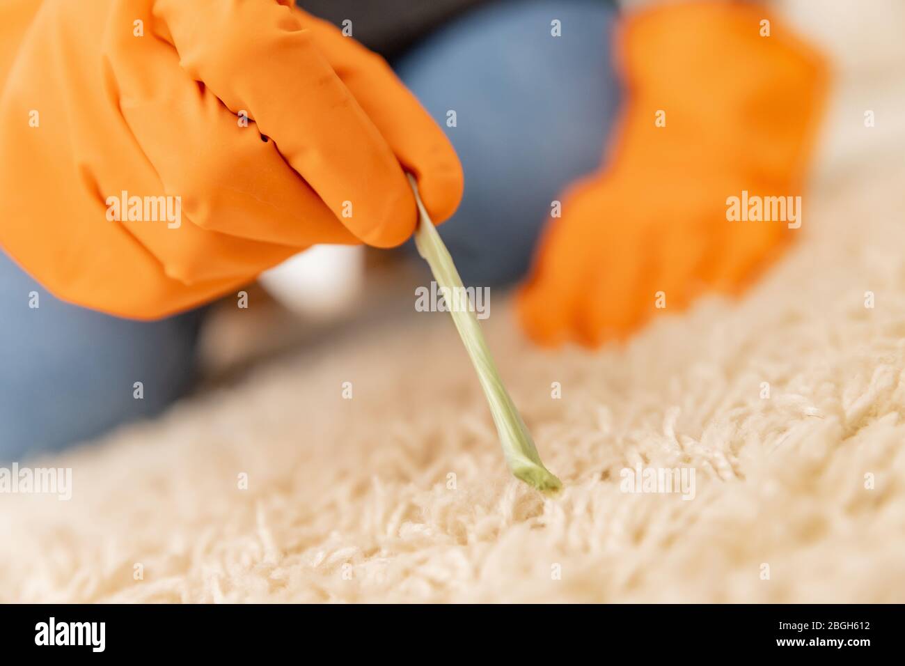 Carpet chewing gum hi-res stock photography and images - Alamy