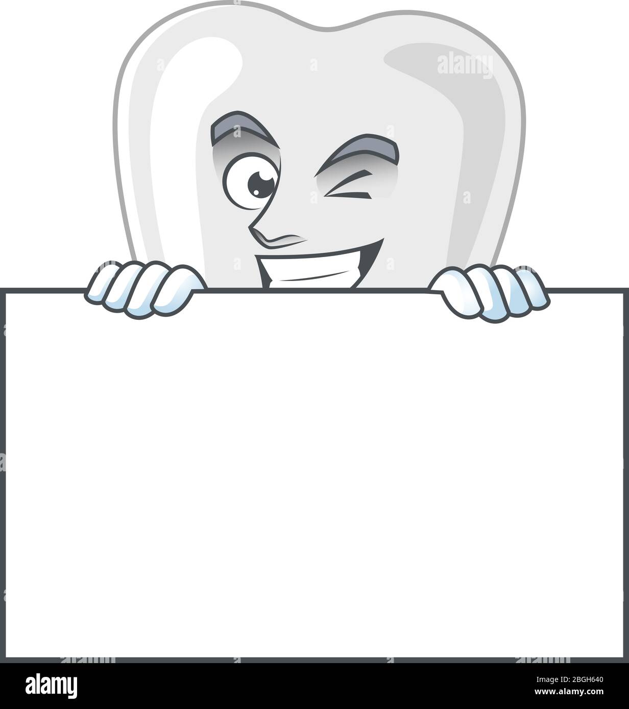 Cartoon character toothbrush pointing hi-res stock photography and ...