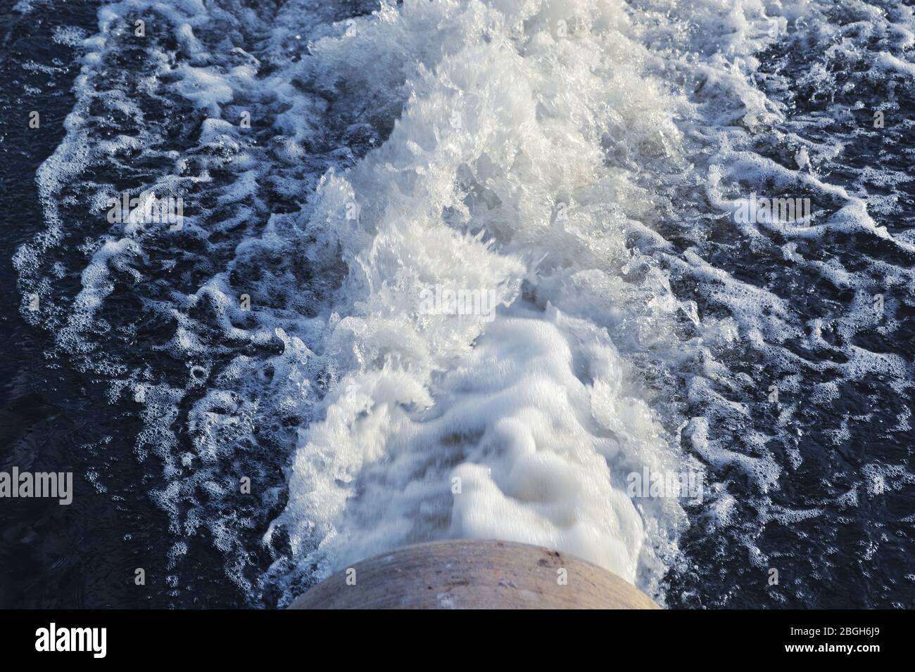 water coming from the big pipe Stock Photo - Alamy