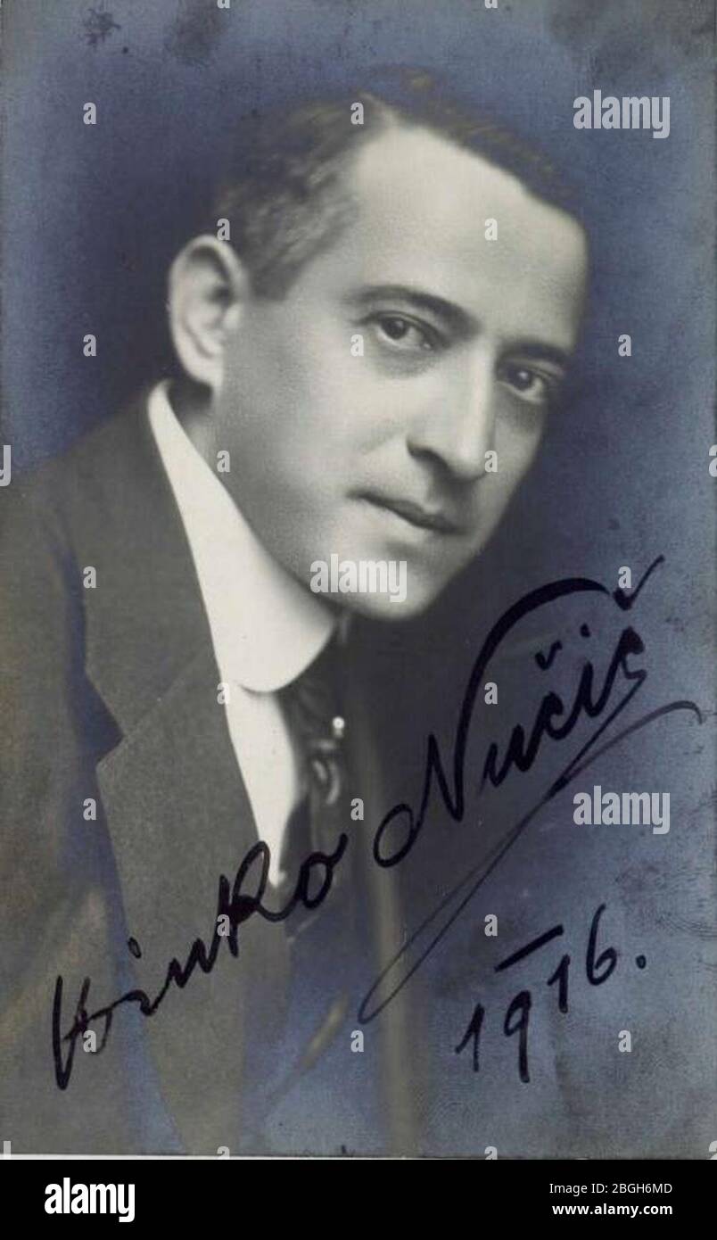 Hinko Nučič 1916 Stock Photo - Alamy