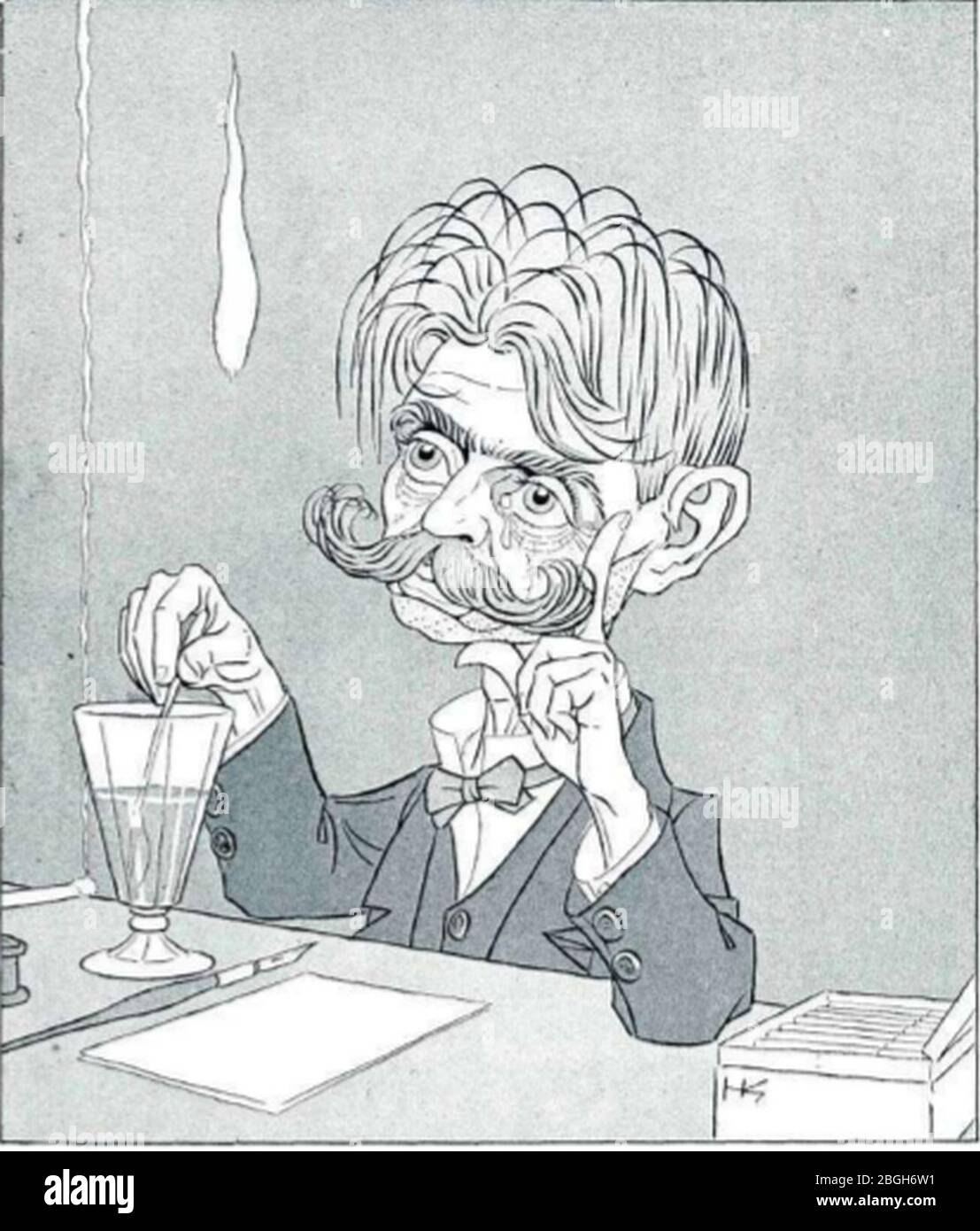 Hinko Smrekar - Ivan Cankar (1917 Stock Photo - Alamy