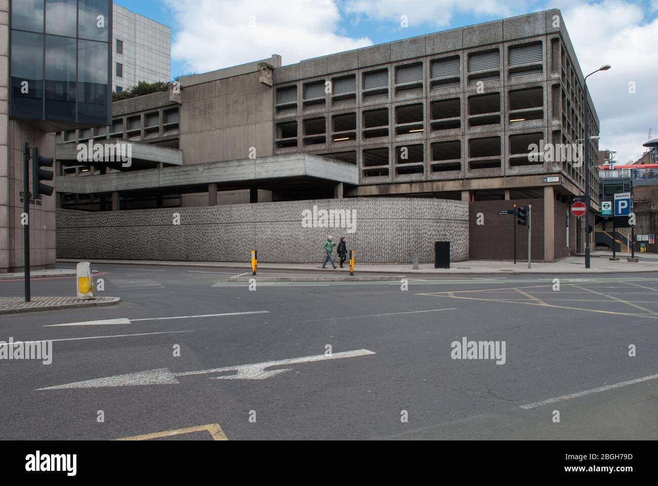1960s Brutalist Architecture Reinforced Concrete Brutalism Minories Car ...