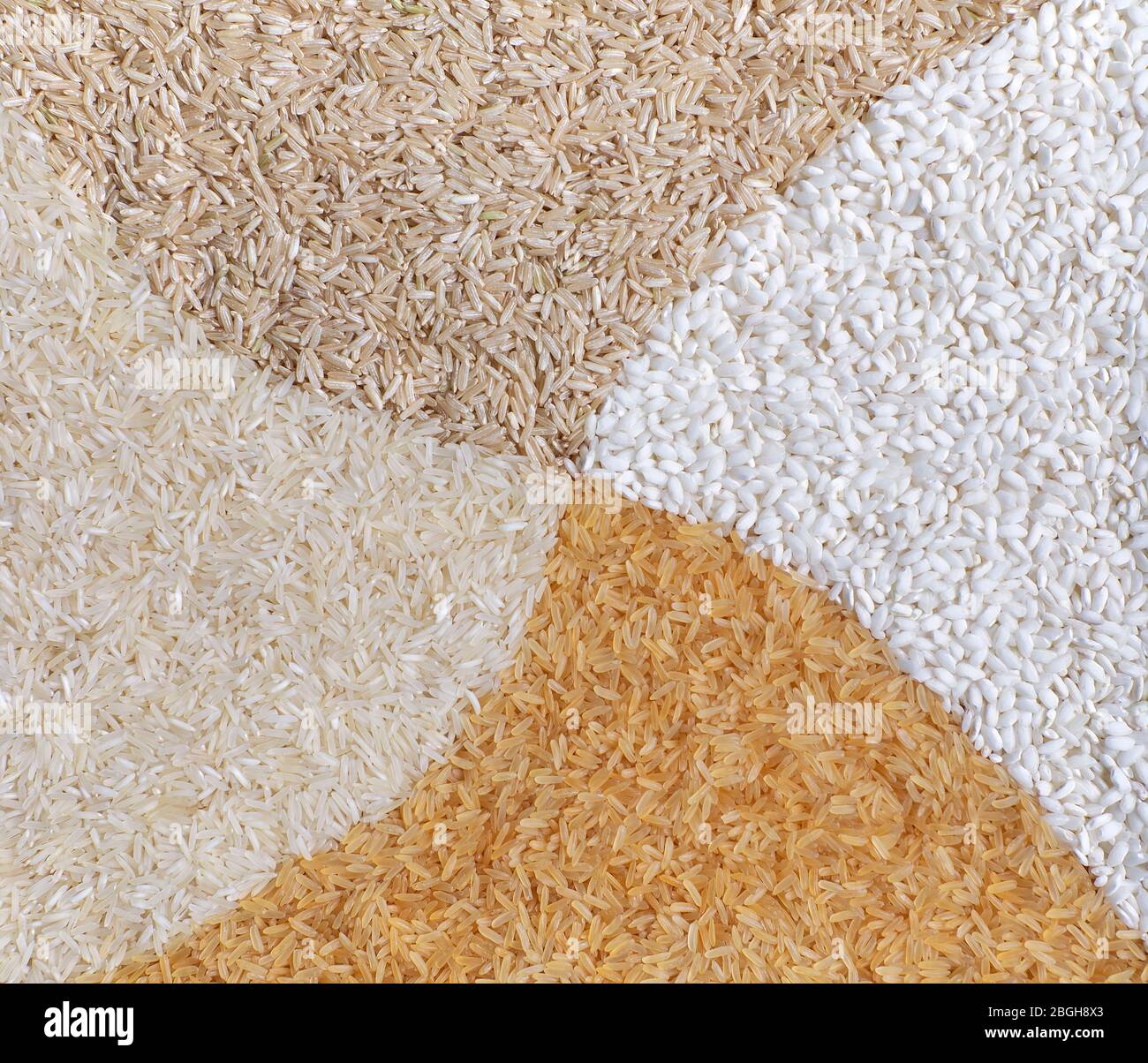White And Gold Rice High Resolution Stock Photography and Images - Alamy