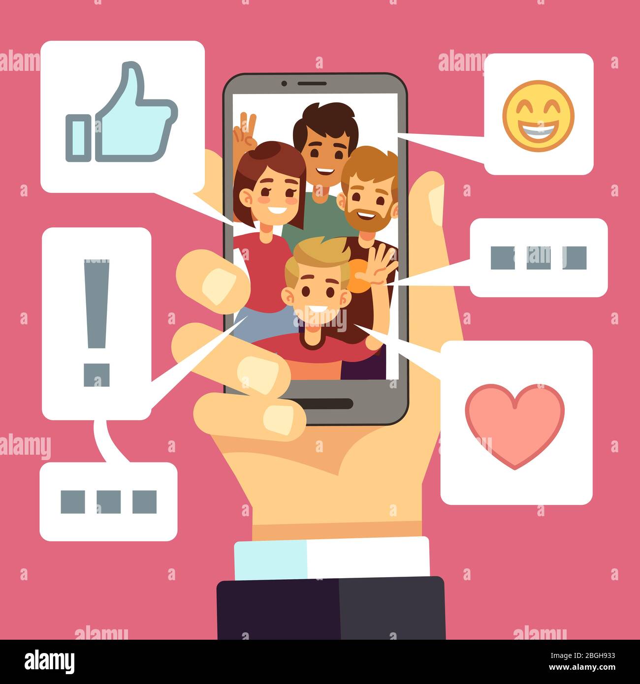 Reaction photo Stock Vector Images - Alamy