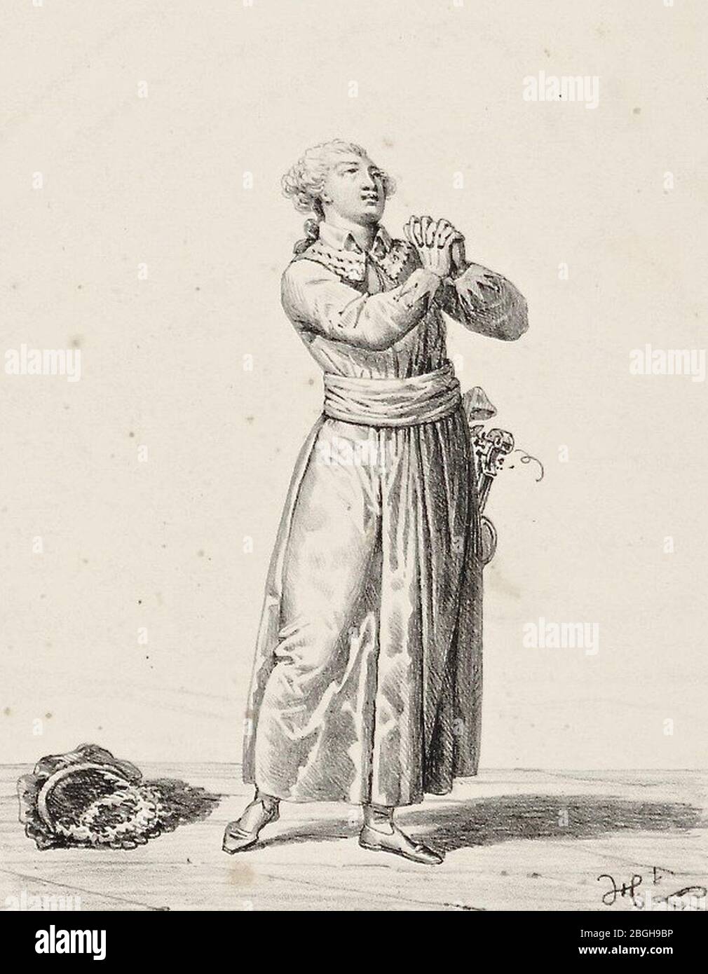 Hippolyte Lecomte Jean-Baptiste Guignard dit Clairval Blondel 1830 ...