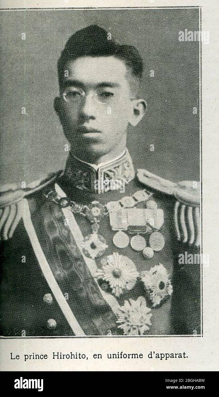 Hirohito japan hi-res stock photography and images - Alamy