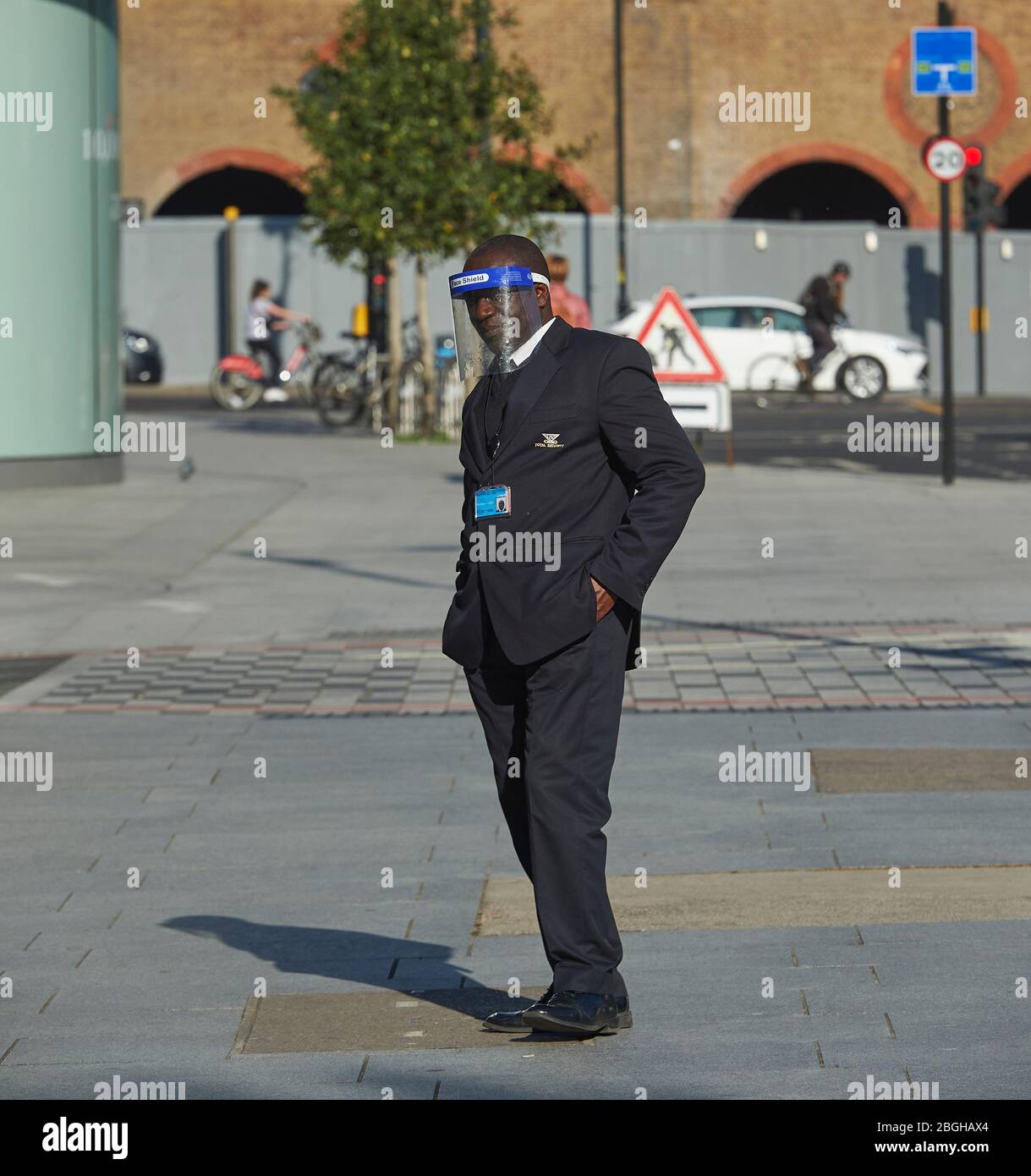 Perspex face mask hi-res stock photography and images - Alamy