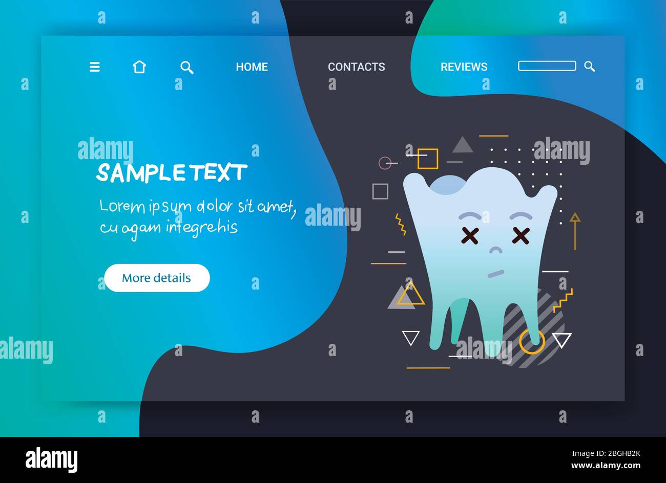 healthy tooth anti-caries protection dental hygiene concept copy space ...