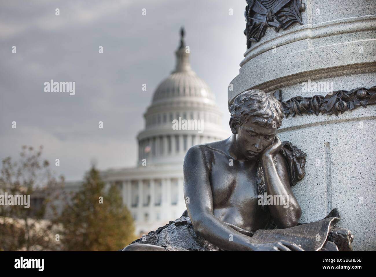 Washington, DC Statue Stock Photo - Alamy
