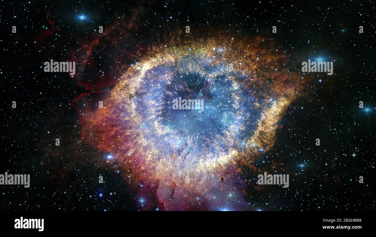The Helix Nebula is a large planetary nebula located in the ...