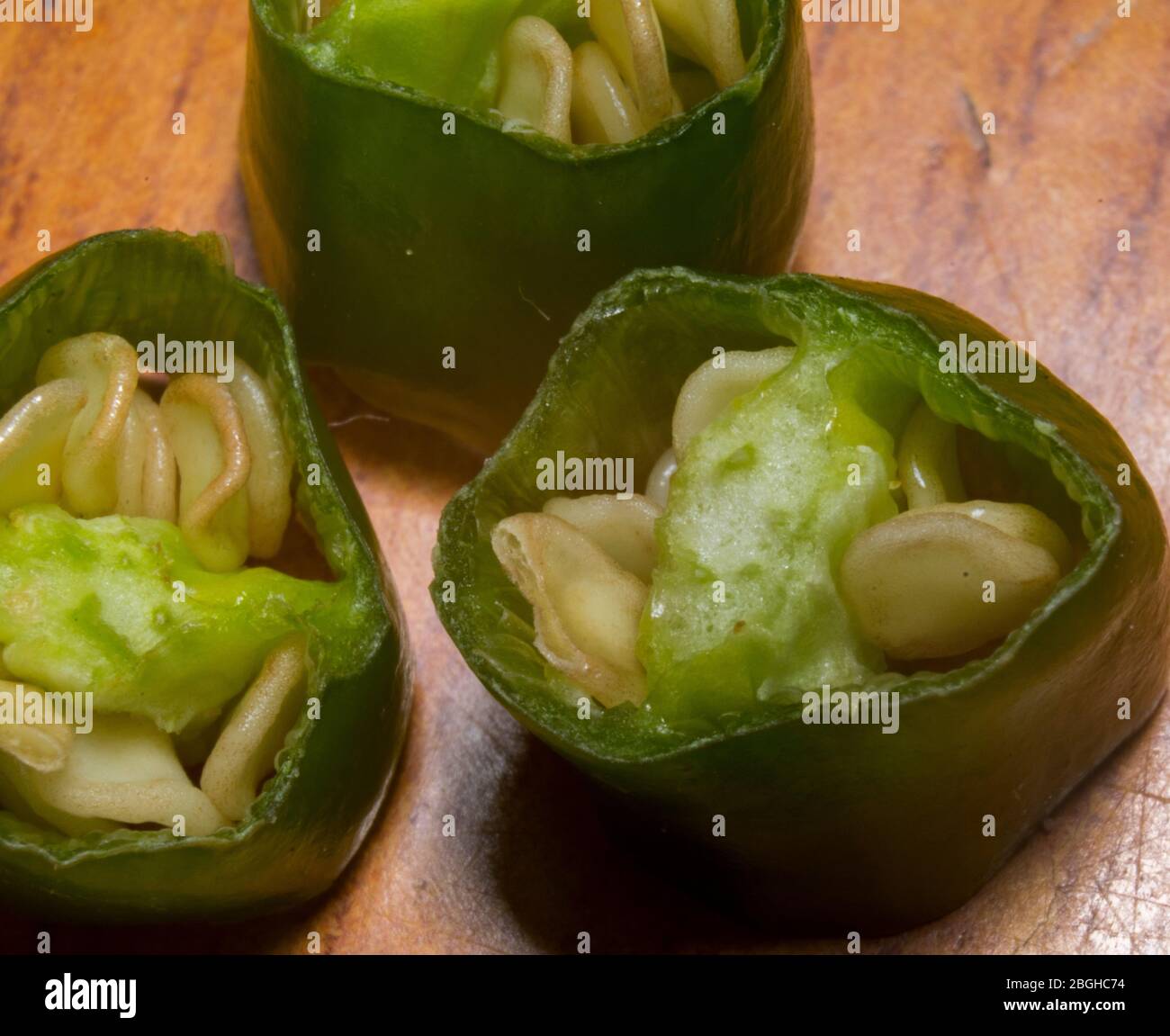 Green indian Chilli Macro Stock Photo - Alamy