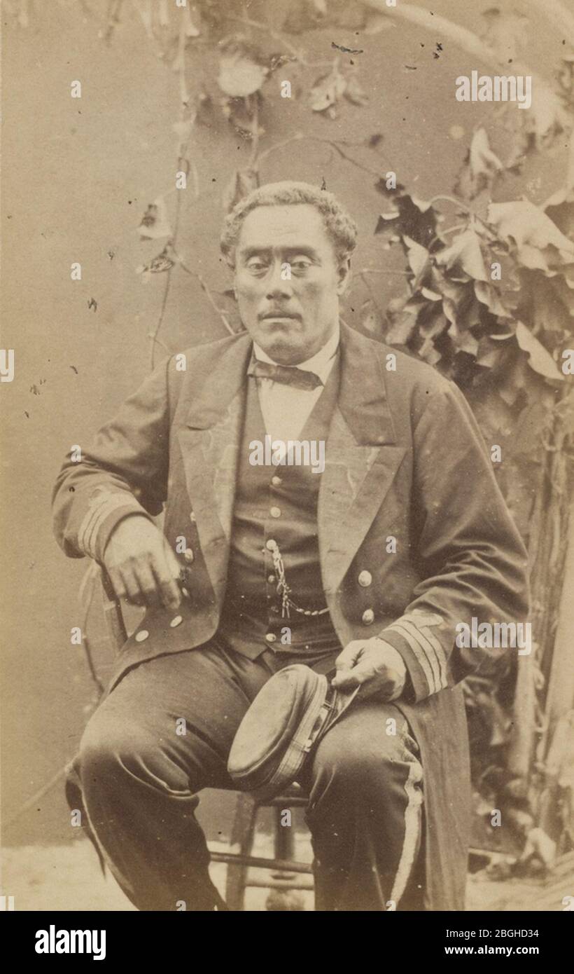 His Excellency Maafu, the King's Viceroy Stock Photo - Alamy