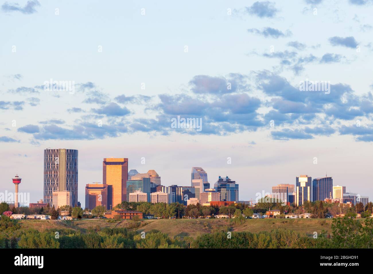 Calgary skyline winter hi-res stock photography and images - Alamy