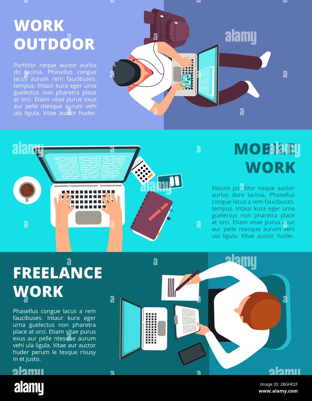 Freelancer journalist working at laptop. Home work, business writing ...