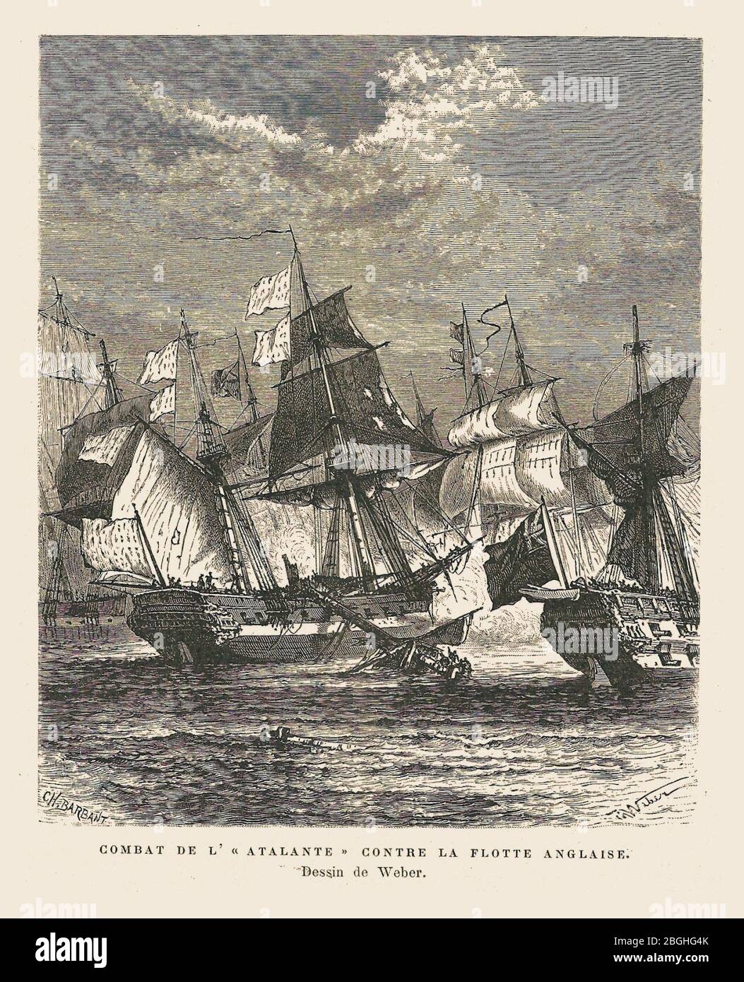 Histoire de la Nouvelle France0085 Stock Photo - Alamy