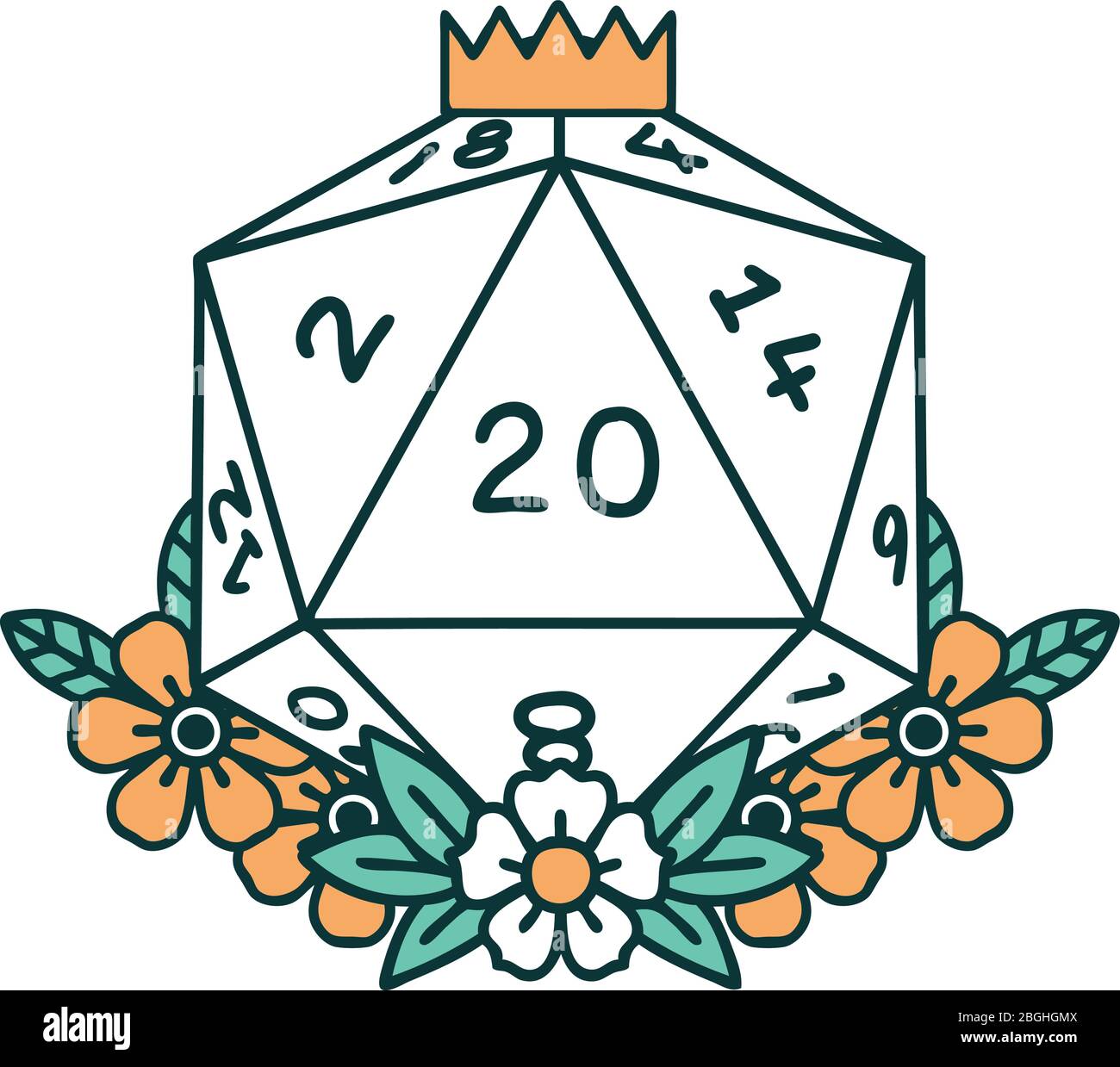 Dnd d20 Stock Vector Images - Alamy