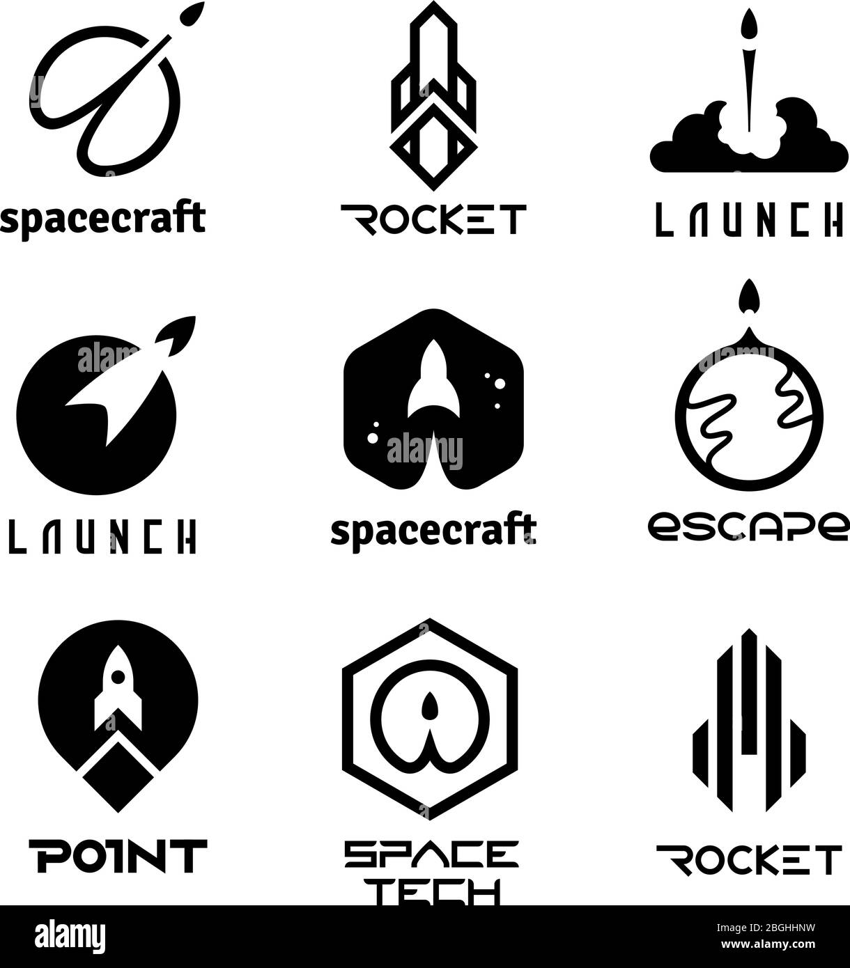 Launch space ship Black and White Stock Photos & Images - Alamy