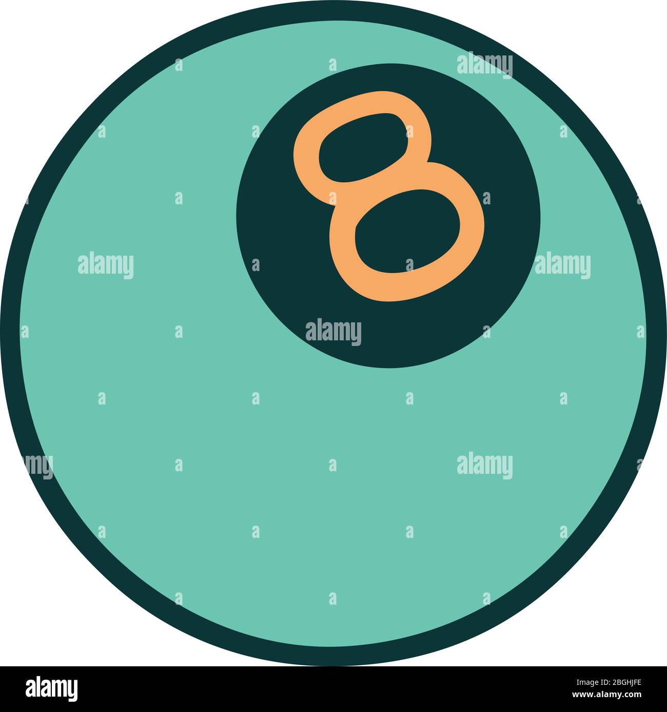 Retro magic 8 ball hi-res stock photography and images - Alamy