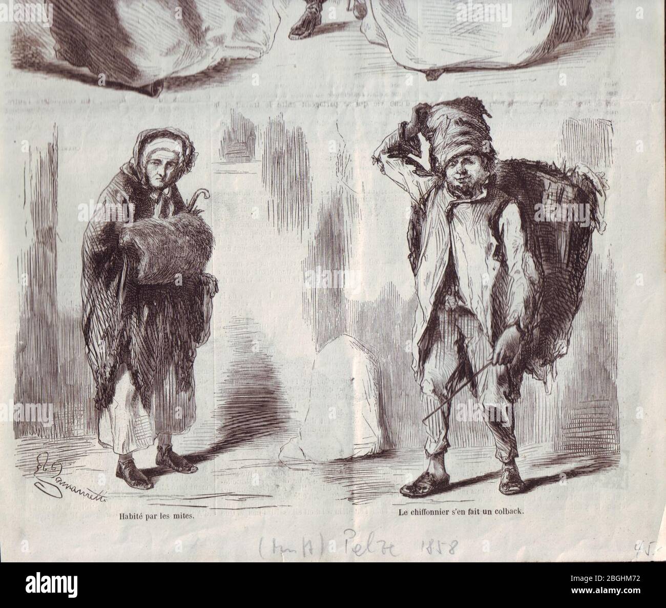 Histoire d'un Manchon (1858) 2 Stock Photo - Alamy