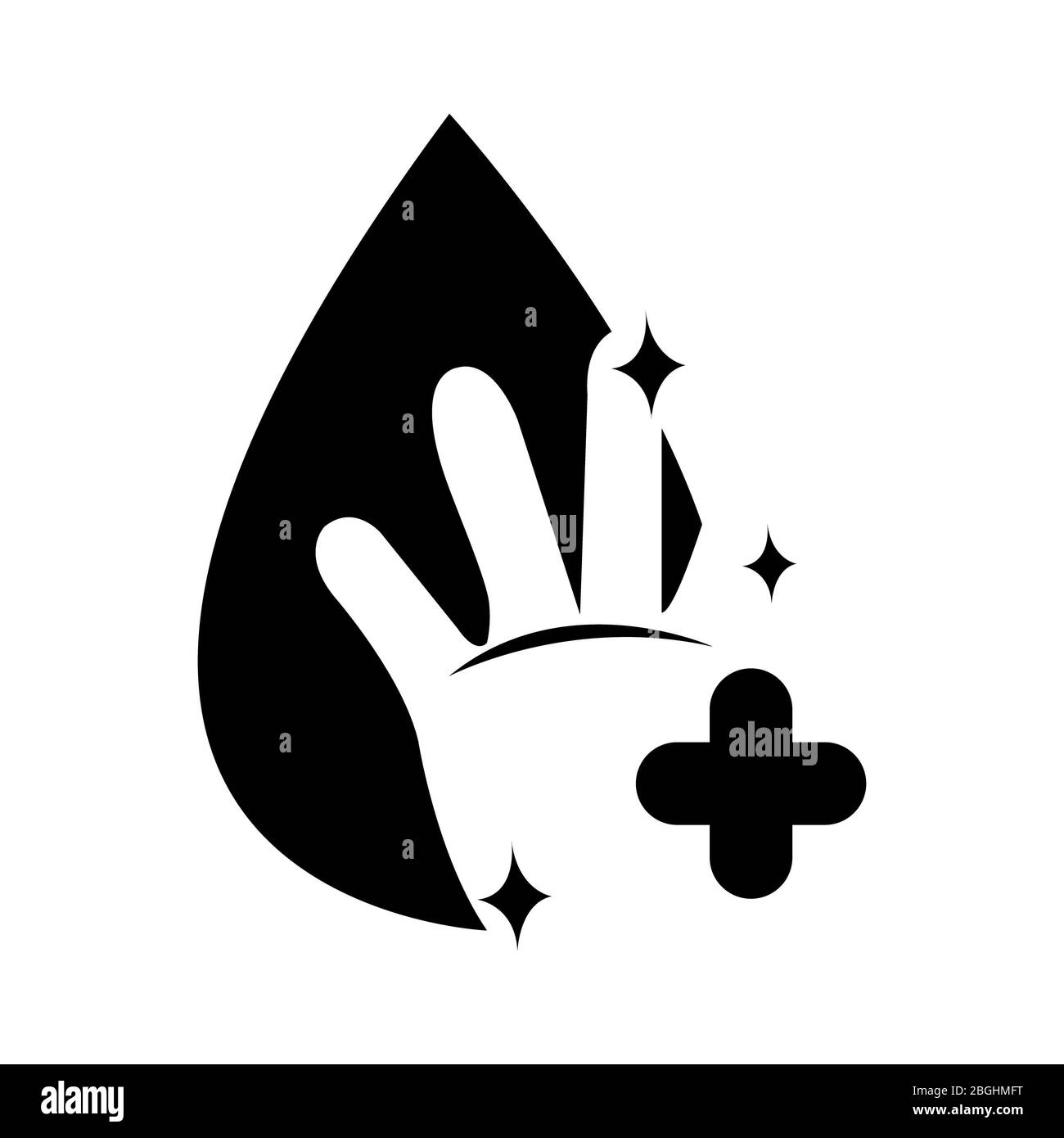 Antiseptic soap icon simple Cut Out Stock Images & Pictures - Alamy