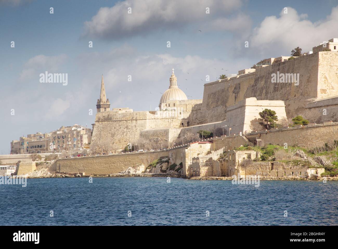 Great wall of malta hi-res stock photography and images - Alamy