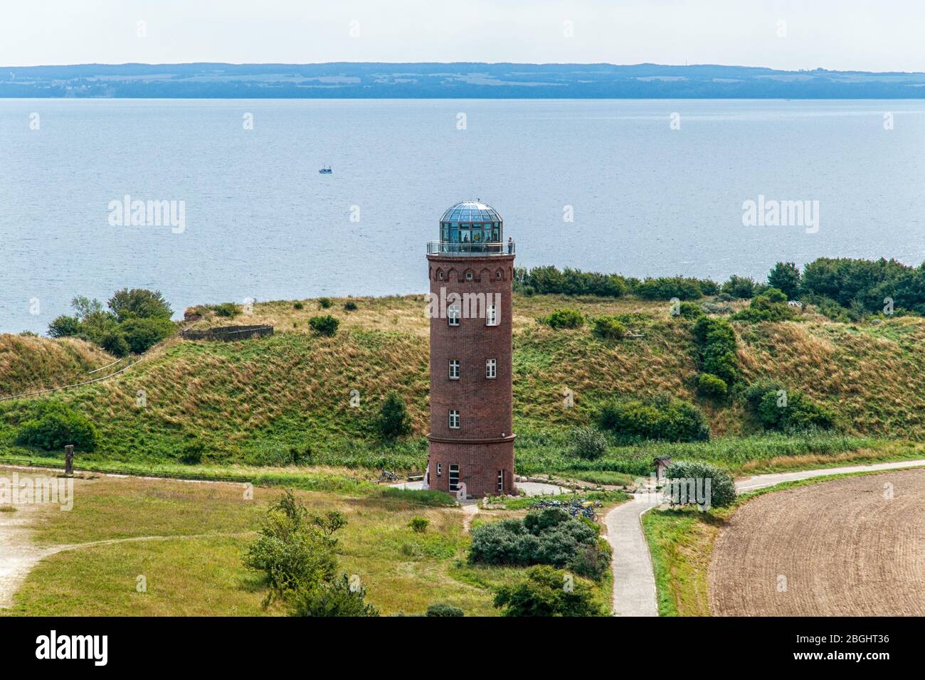 The lighthouses of Cape Arkona on the island of Rügen Stock Photo - Alamy
