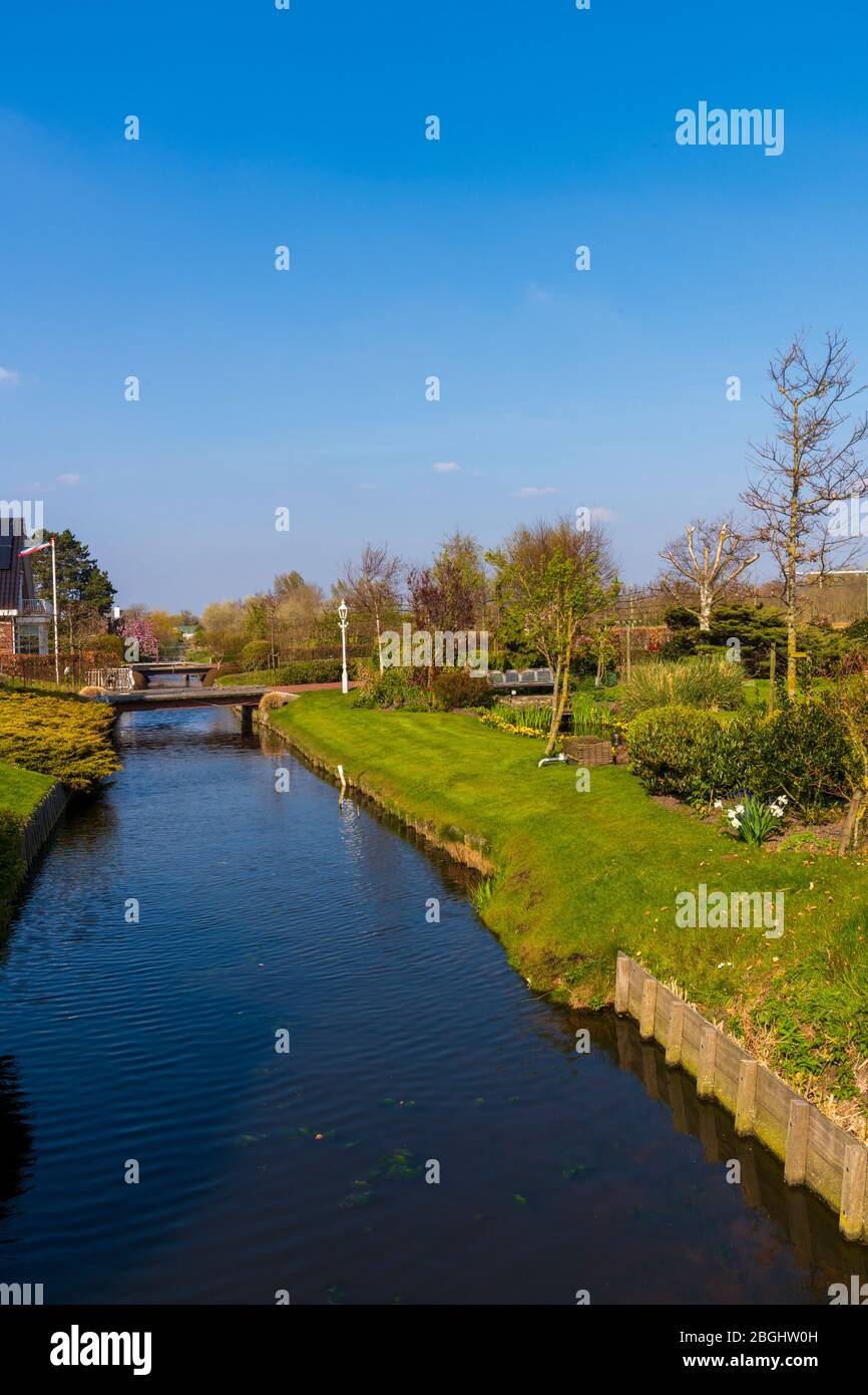 Beautiful country road in netherlands hi-res stock photography and ...