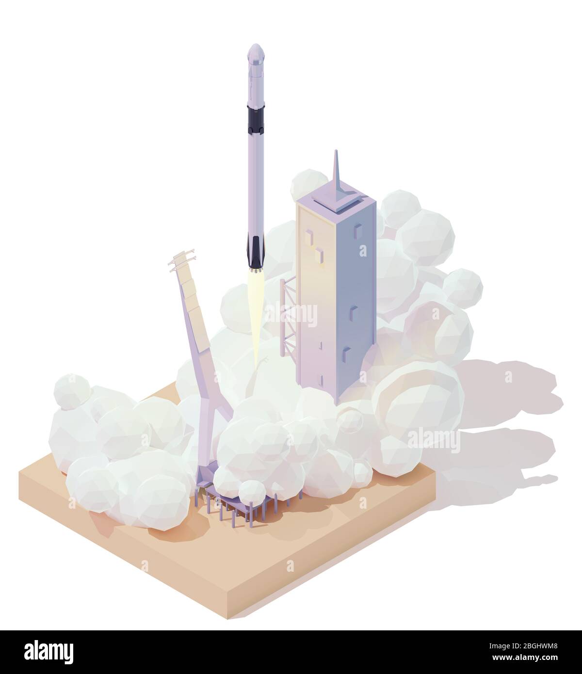 Launch mount Stock Vector Images - Alamy