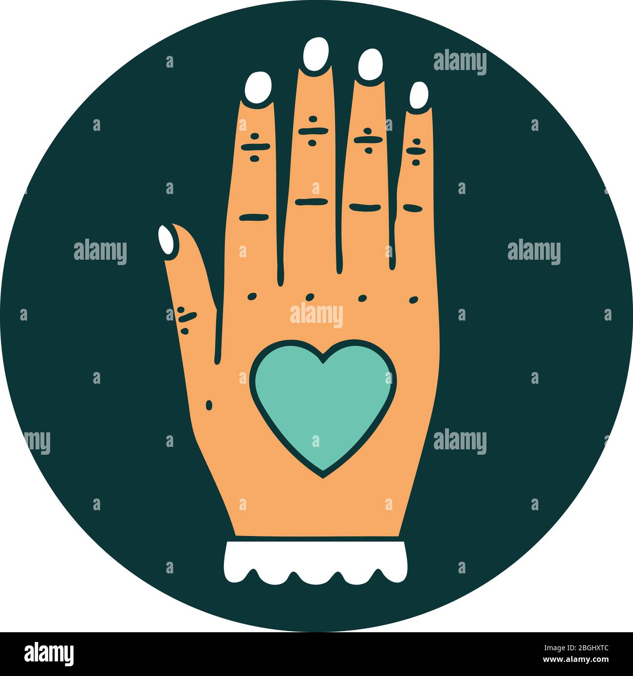 Iconic hand gesture Stock Vector Images - Alamy