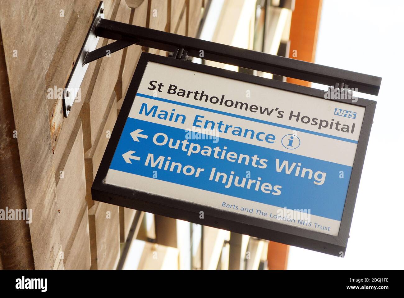 The Main Entrance to St Bartholomew's Hospital, London Stock Photo - Alamy