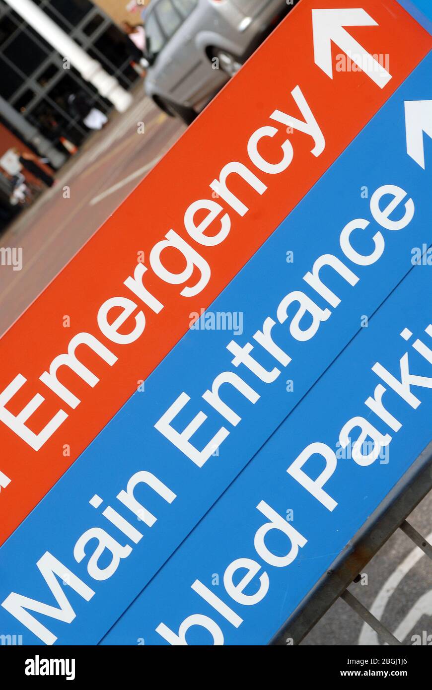 The Main Entrance to Homerton University Hospital, London Stock Photo ...