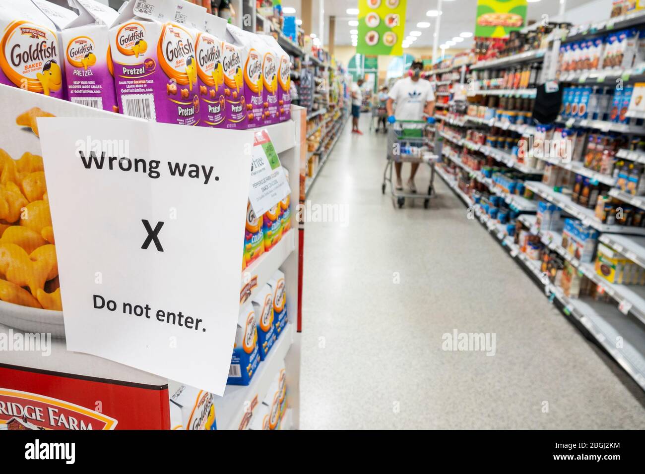 Grocery store aisle signs hi-res stock photography and images - Alamy
