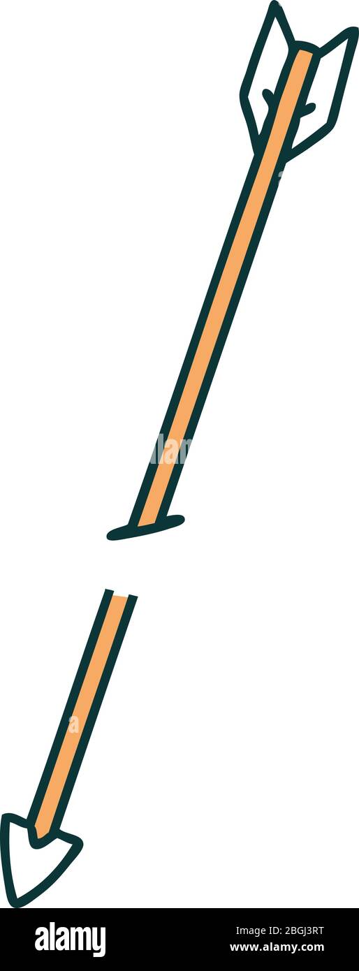 iconic tattoo style image of an arrow Stock Vector Image & Art - Alamy