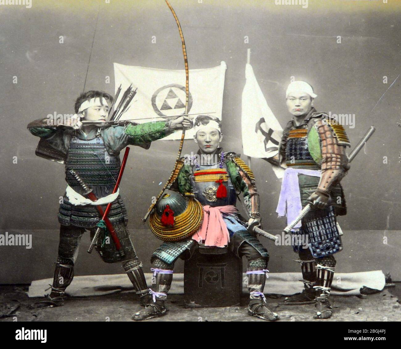 Historic depictions of samurai in Japan before 1886, from- Japon-1886 ...