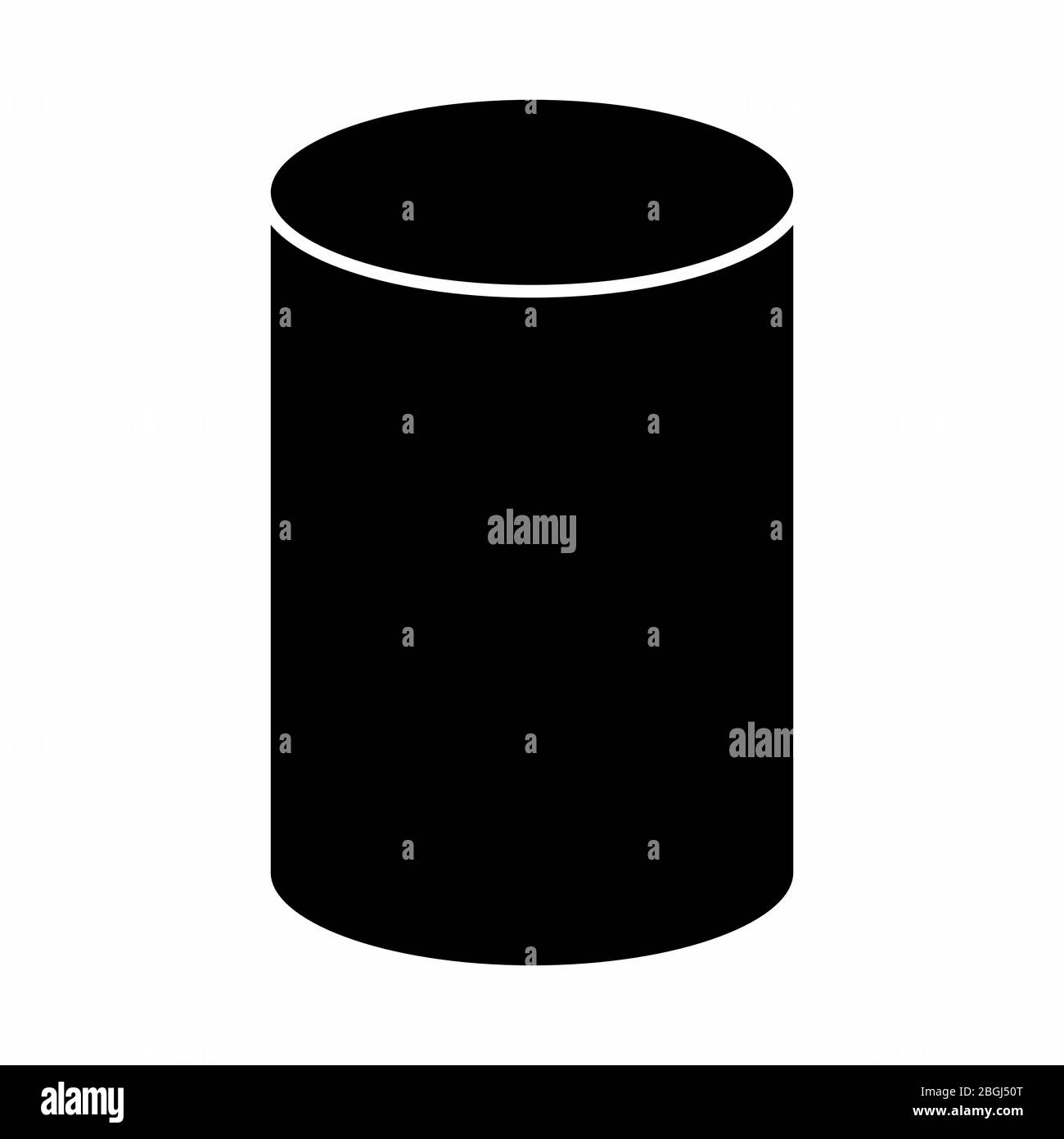Cylinder icon illustration Stock Vector Image & Art - Alamy