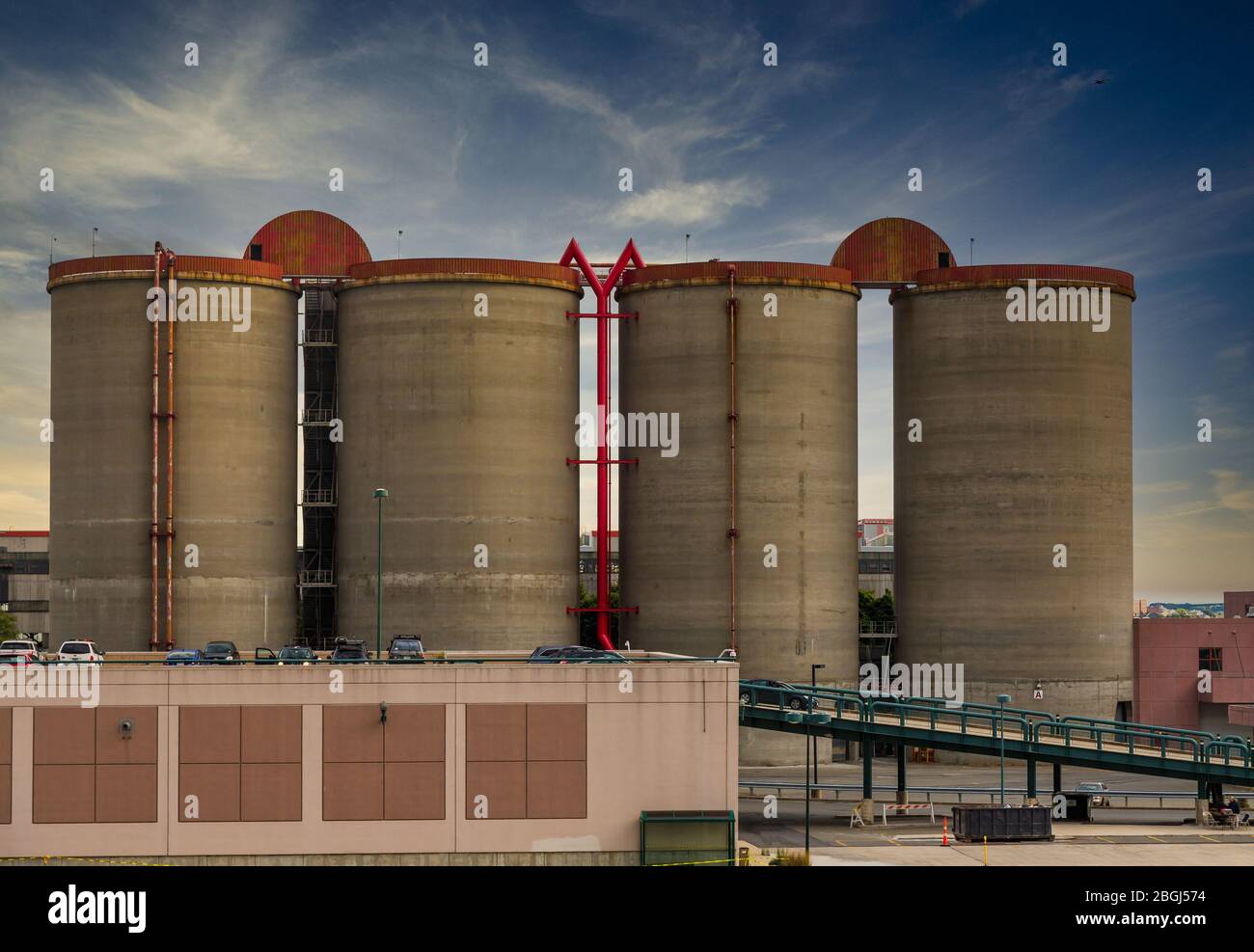 Old storage tanks hi-res stock photography and images - Alamy