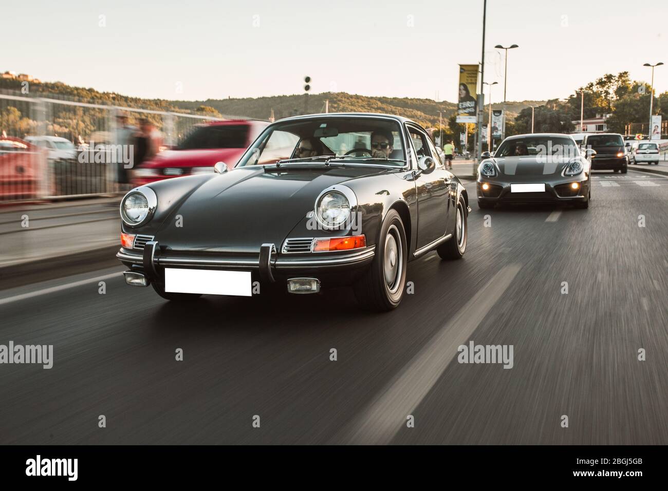 Classic car stock front view hi-res stock photography and images - Alamy