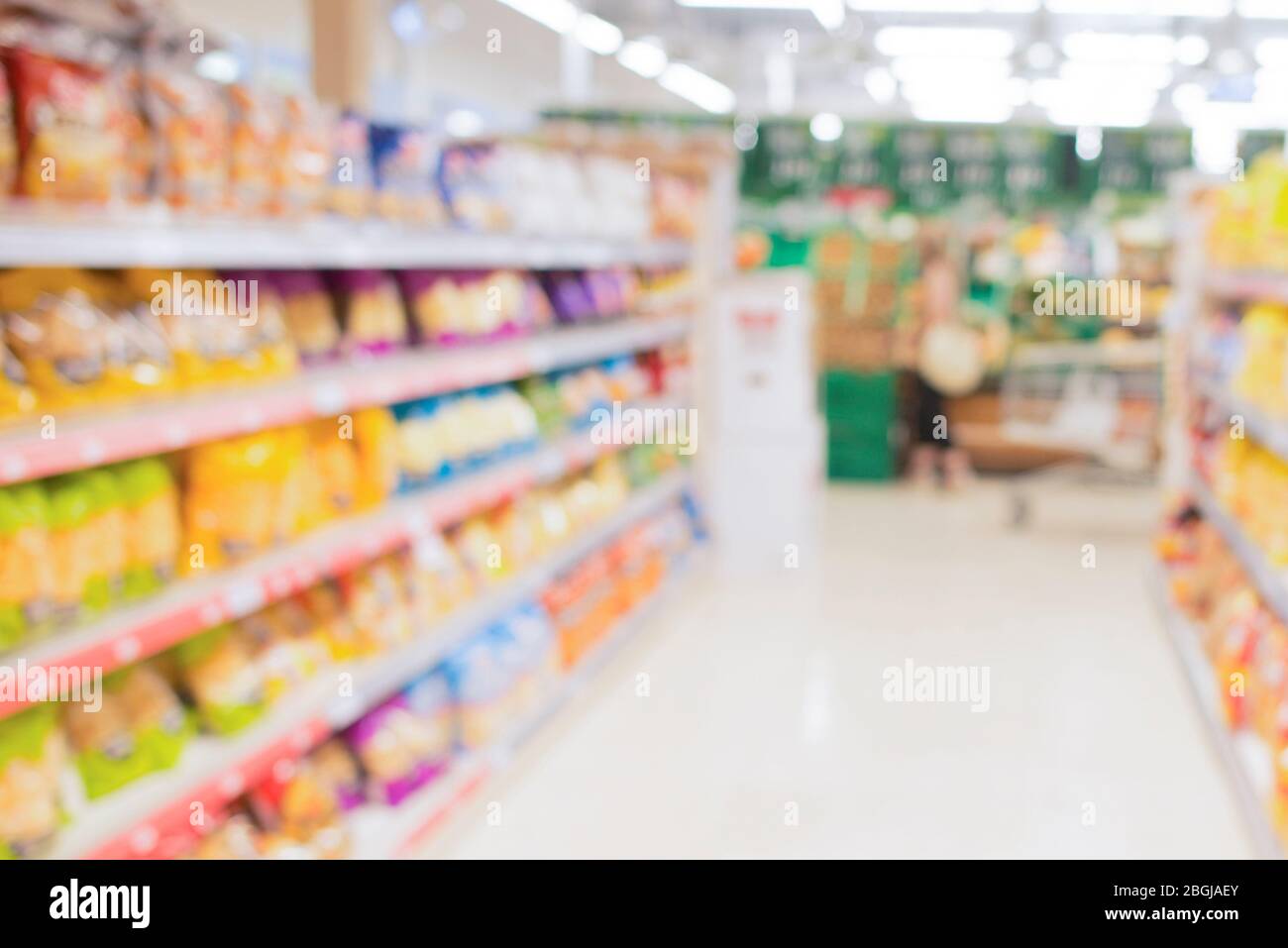 Shopping in supermarket in quarantine Stock Photo - Alamy
