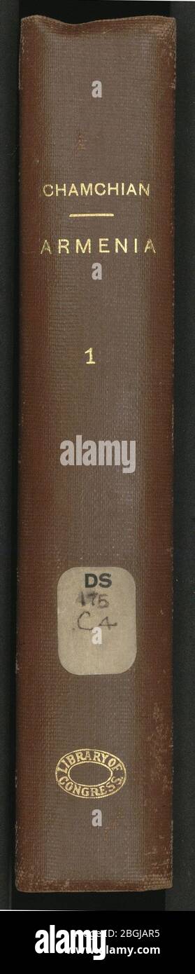 History of Armenia, by Father Michael Chamich; from B. C. 2247 to the ...