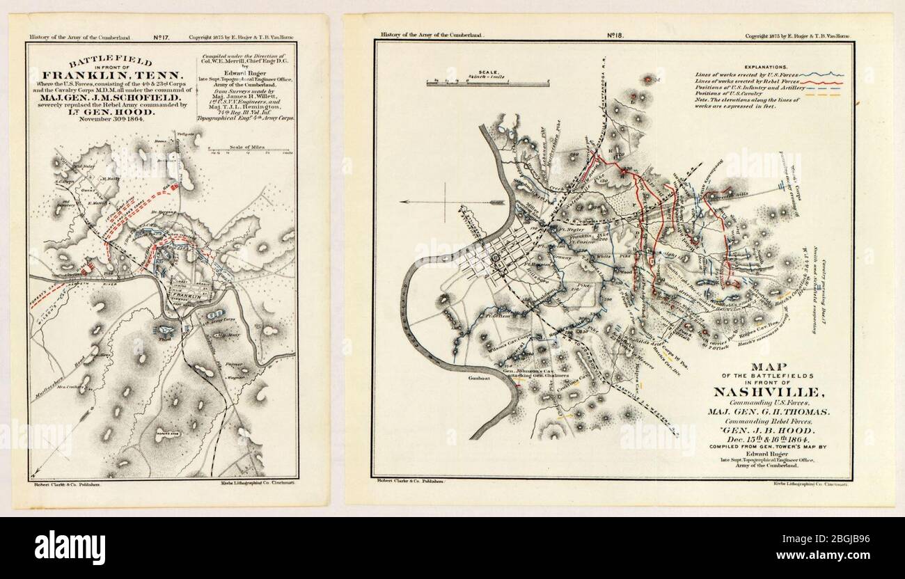 History of the Army of the Cumberland - its organization, campaigns ...