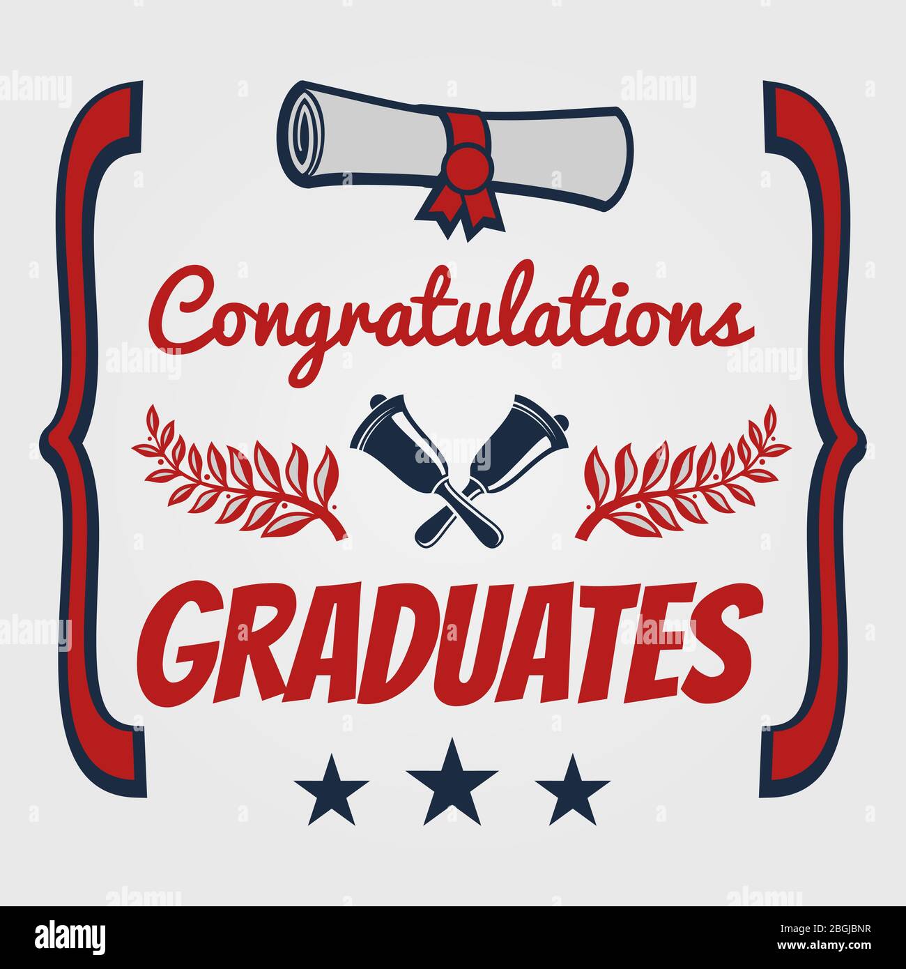 Vector graduate hi-res stock photography and images - Alamy