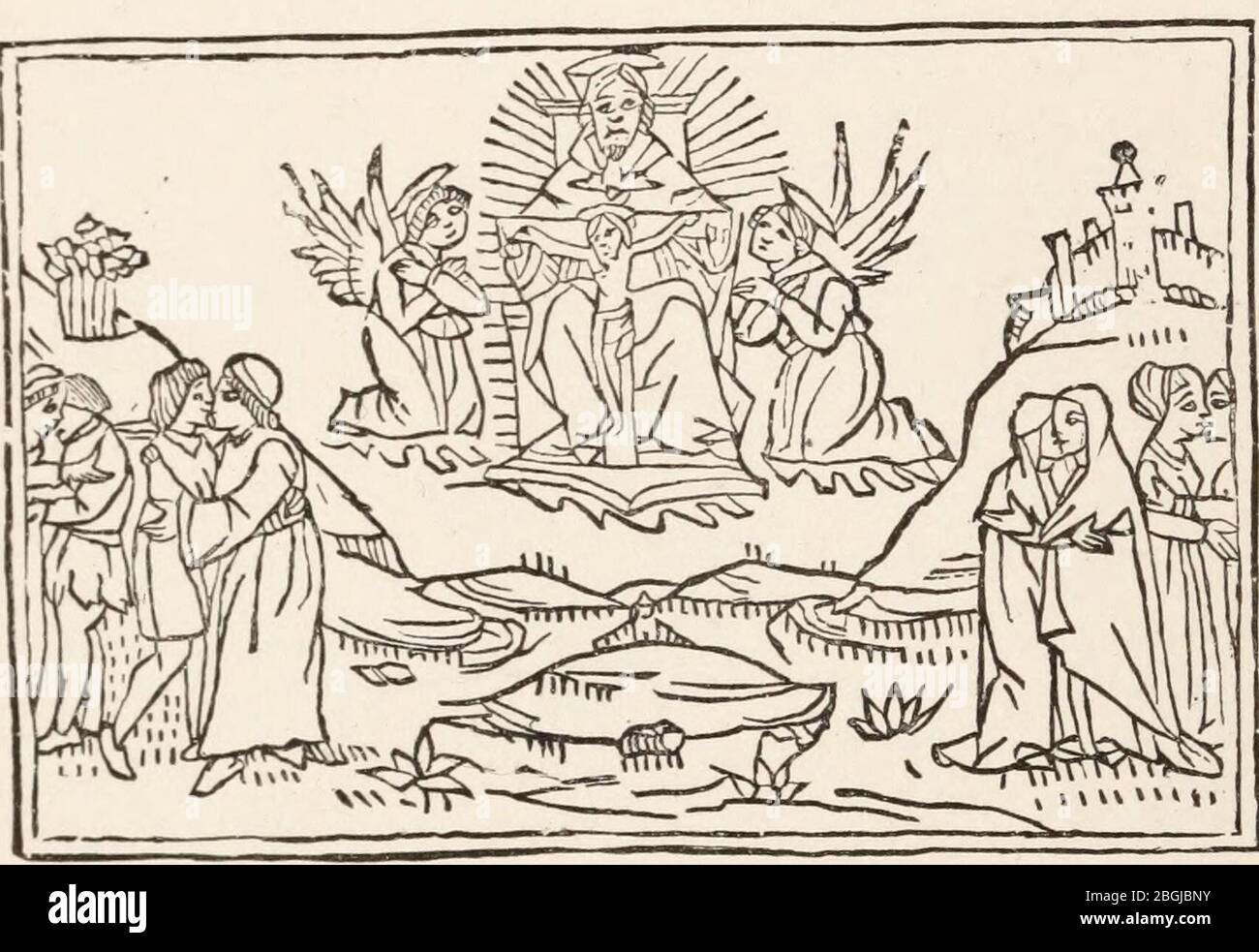 History of Wood Engraving 0078 Stock Photo - Alamy
