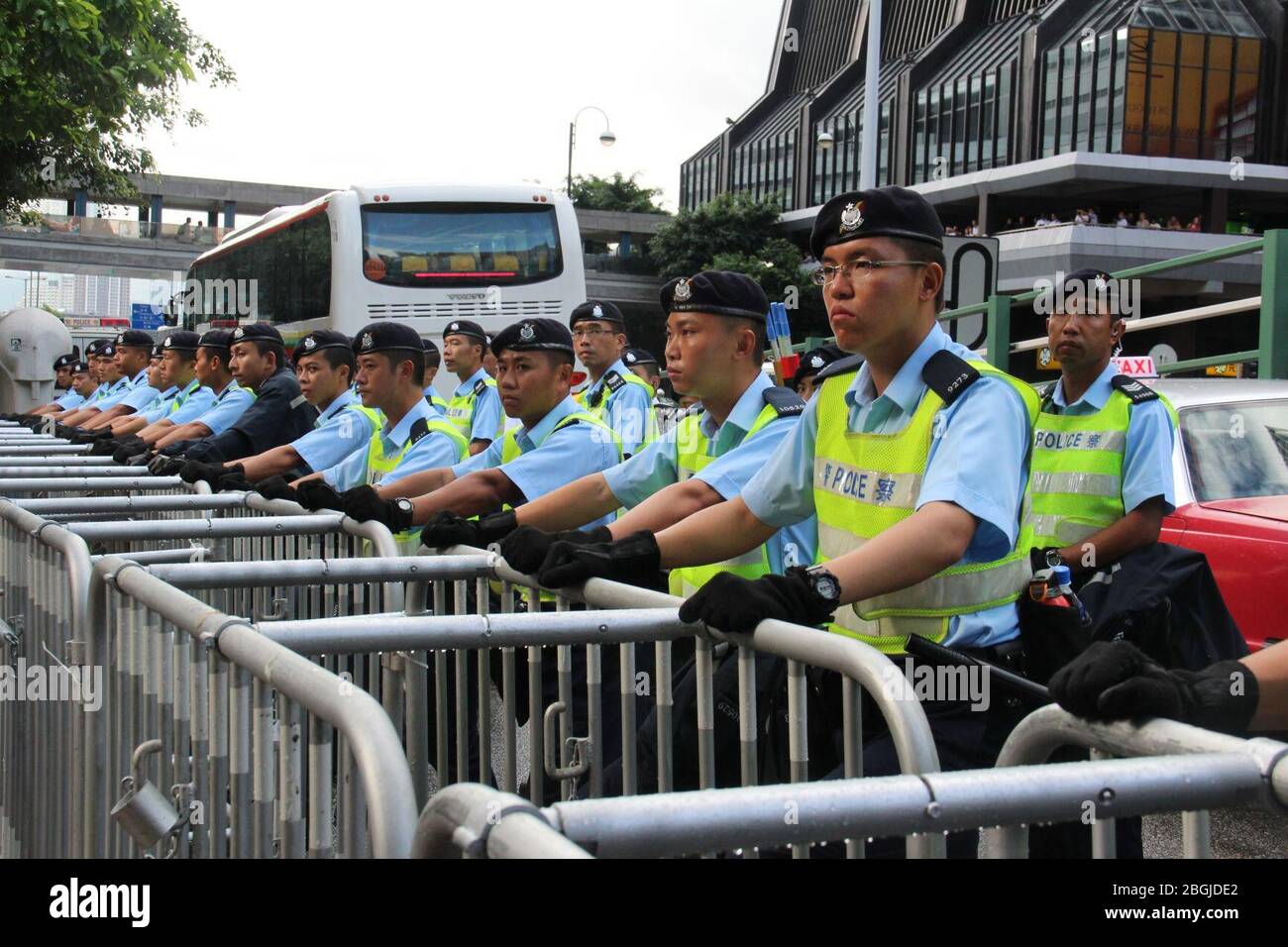 Hk police hi-res stock photography and images - Alamy