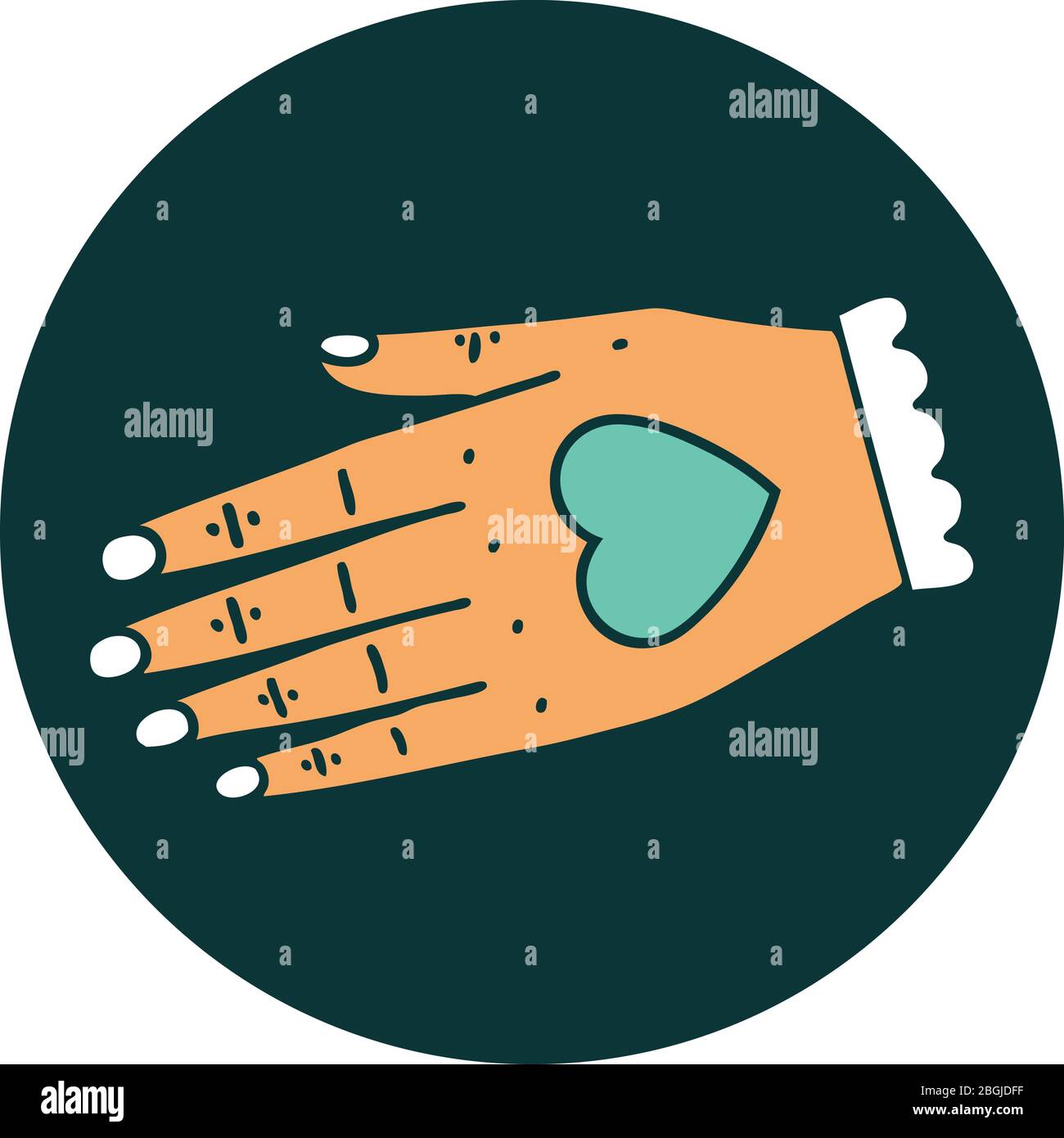Iconic hand gesture Stock Vector Images - Alamy