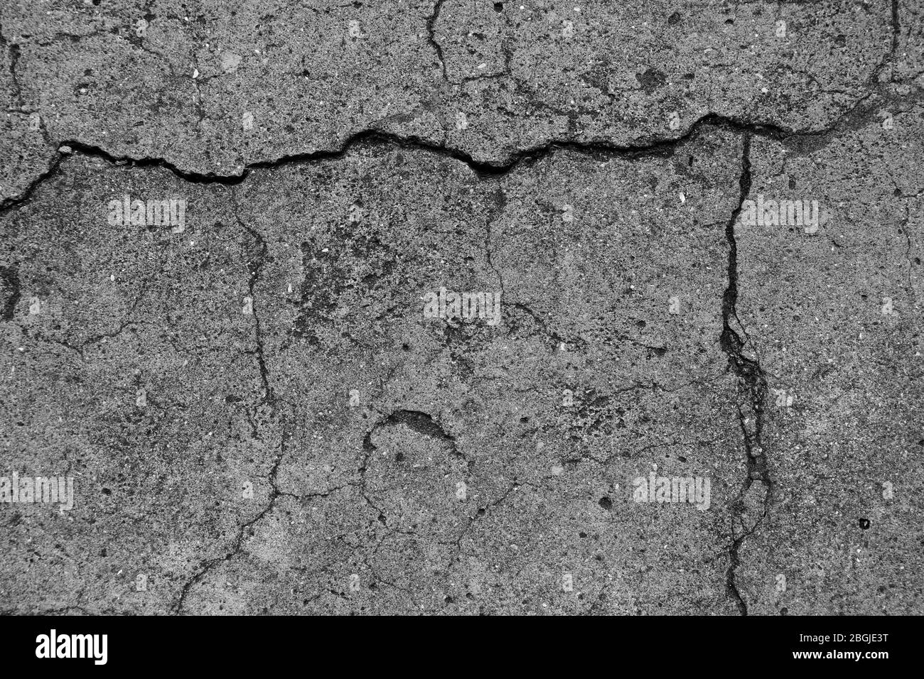 Close-up of cracks in grey concrete Stock Photo - Alamy