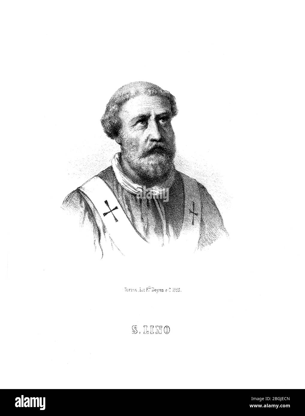 Pope linus hi-res stock photography and images - Alamy